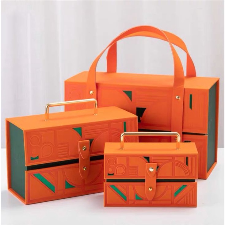 Jual Kotak Kemasan Kado Hadiah Kulit Persegi Hardbox / Box Tebal Mewah ...