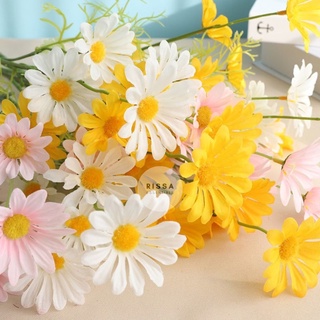Jual [RISSA] Bunga Hias Palsu Daisy (PER TANGKAI) Tanaman Palsu ...