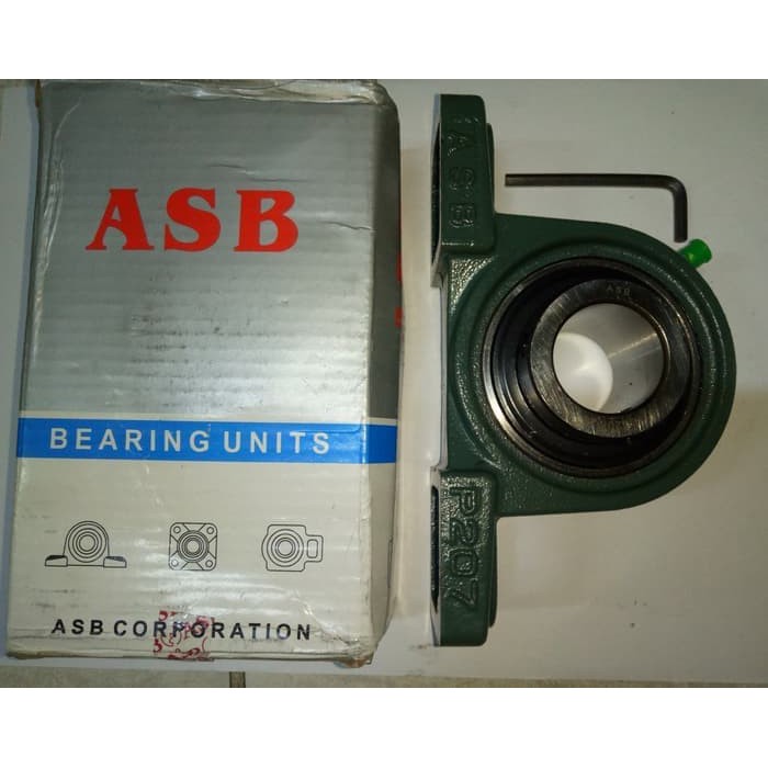 Jual Pillow Block/Bearing Duduk ASB UCP 207-20 (31.5 mm) | Shopee Indonesia