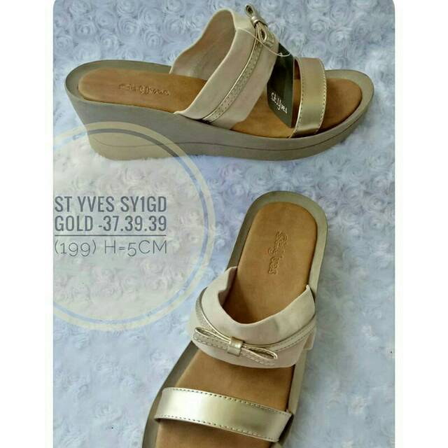 Jual Sepatu Pesta Wanita Wedges St Yves Branded Matahari Big Sale ...