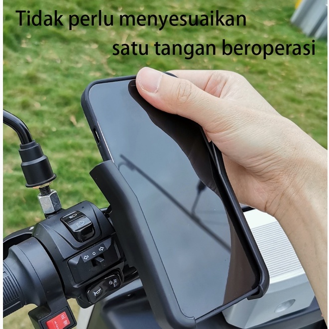 Jual Holder hp motor dan sepeda / 360 Derajat / Dudukan Telepon Sepeda Motor / Motorcycle ...