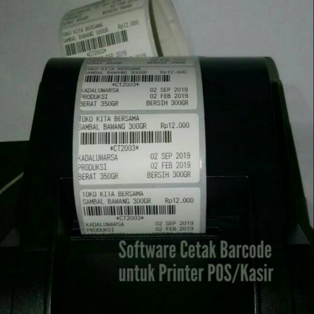 Jual Software Aplikasi Cetak Label Barcode ver.Bisnis 2 Judul | Shopee ...
