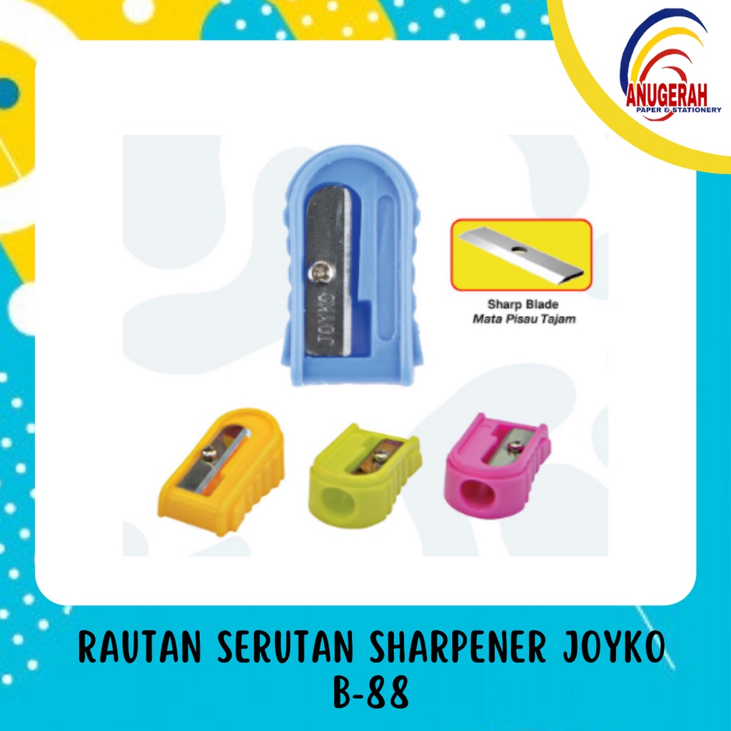 Jual (5PCS)Rautan Serutan Sharpener Joyko B-88 | Shopee Indonesia