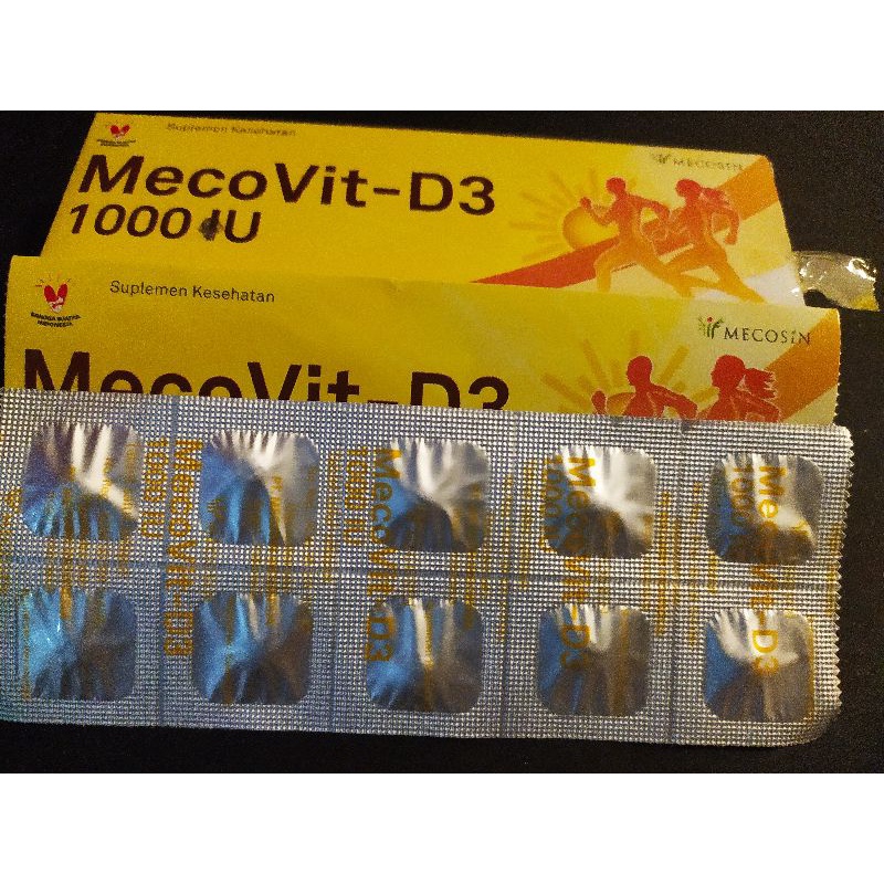 Jual Mecovit-D3 1000 IU 10 Tablet | Shopee Indonesia