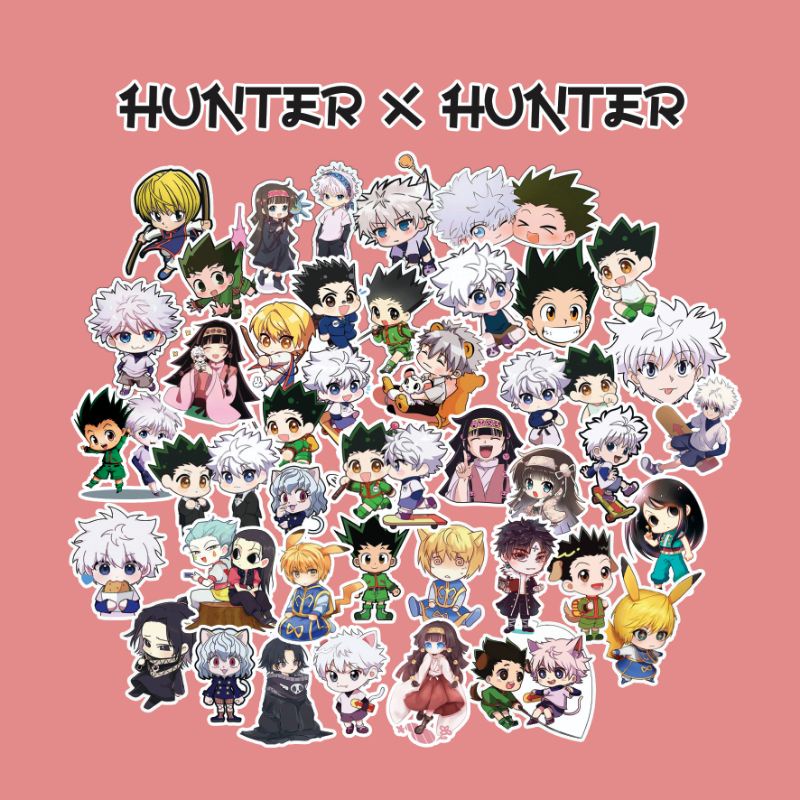Jual Sticker Hunter x Hunter/ Stiker Anime / Stiker tumblr / stiker ...