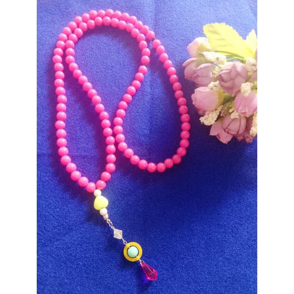 Jual Tasbih warna pastel 99 btr | Shopee Indonesia