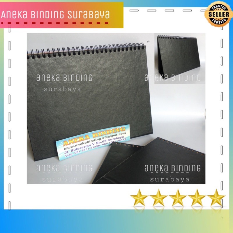 Jual DUDUKAN HARD COVER KALENDER MEJA A5 21x15.5CM LINEN LUAR DALAM ...