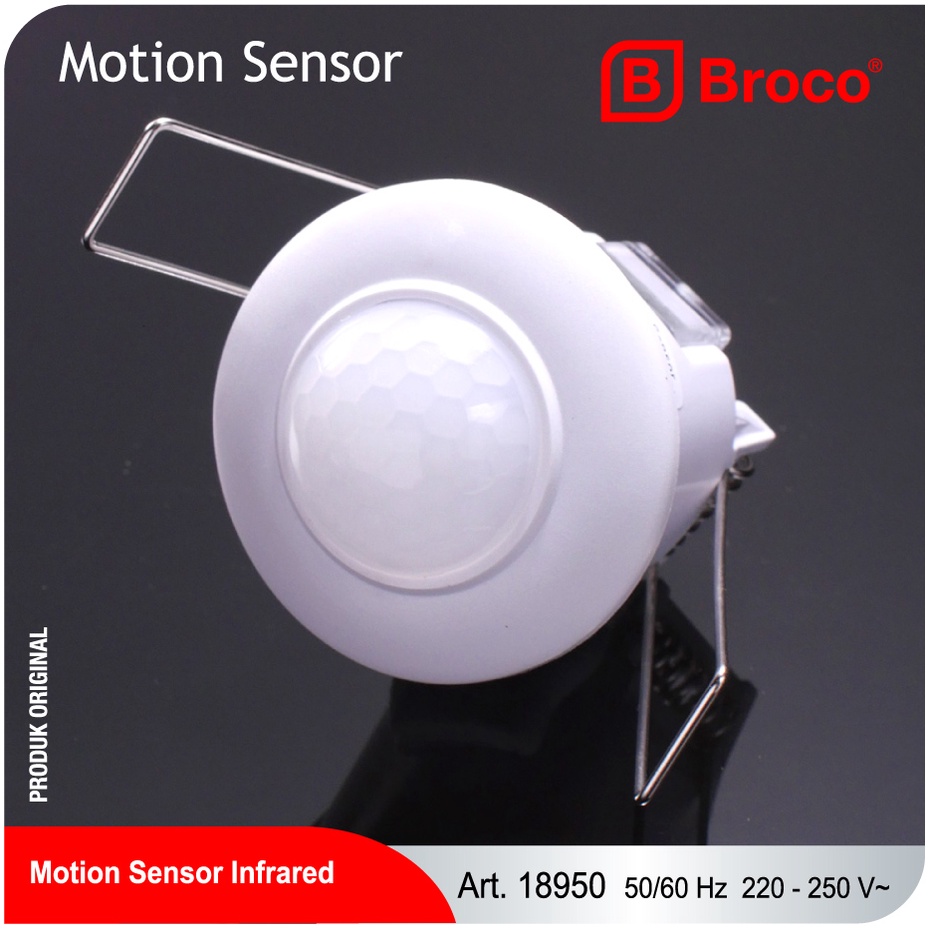 Jual Broco Electrical Galleo 18950 Infrared Motion Sensor | Shopee ...