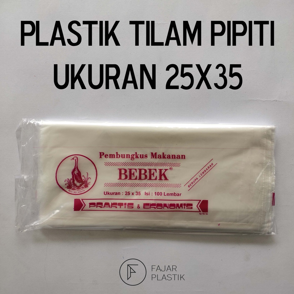 Jual Plastik Tilam Pipiti/Tilam Nasi/Alas Nasi/Alas Snack Ukuran 25x35 ...