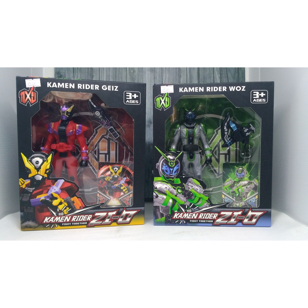 Jual Kamen rider ZIO | Mainan kamen rider ( zi-o, woz dan geiz ...