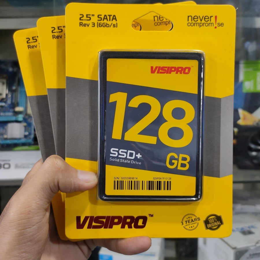 Jual SSD VISIPRO 128GB SATA ORIGINAL 100% | Shopee Indonesia