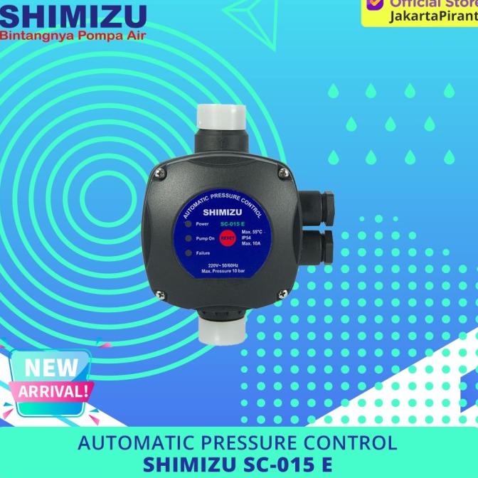 Jual Otomatis Pompa Booster Automatic Pressure Control Shimizu SC-015 E | Shopee Indonesia