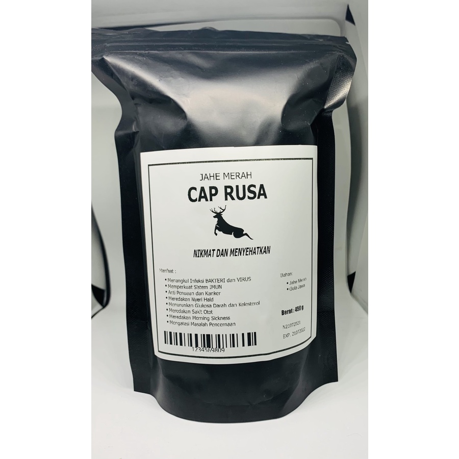 Jual Jahe Merah Instan 450g Cap Rusa Memperkuat Imun Sistem Kekebalan ...