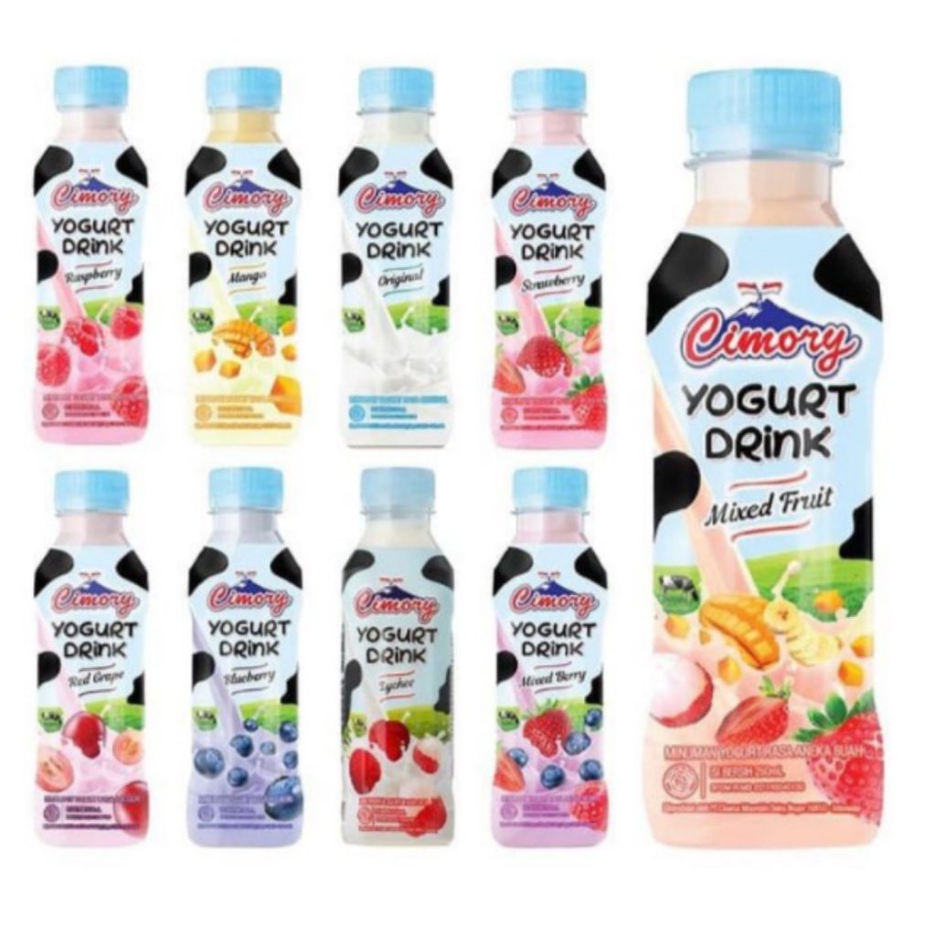 Jual Cimory Yogurt Drink 250 ml Aneka Rasa Yogurt Enak | Shopee Indonesia