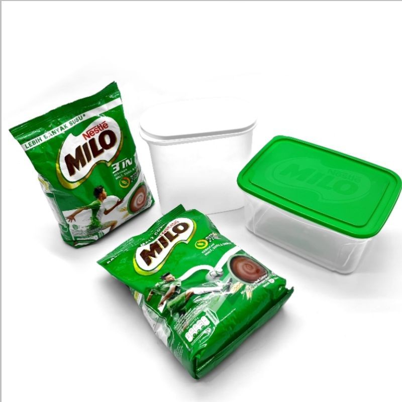Jual MILO ACTIV GO 1KG BONUS CONTAINER MILO selama masih ada. MILO 990g ...