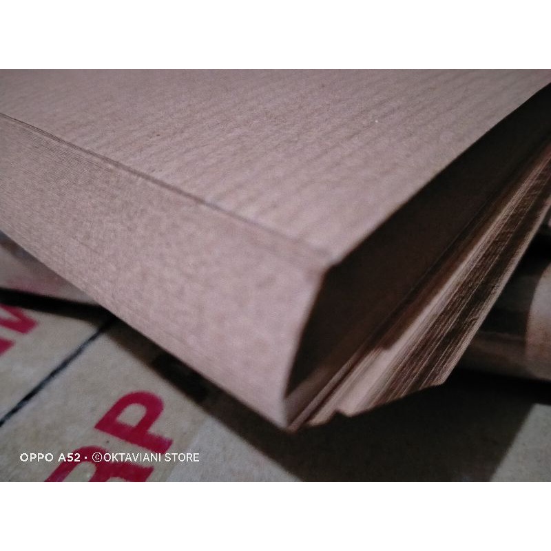 Jual SAMPUL KERTAS PATRUN UKURAN KWARTO QUARTO POLOS ISI 100 | Shopee ...