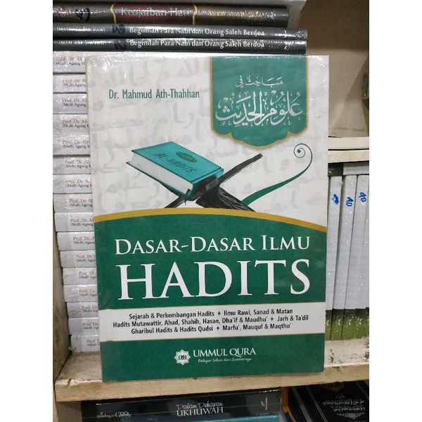 Jual [Original] Buku Dasar Dasar Ilmu Hadits Lengkap Sejarah Dan Perkembangan Hadits by Dr ...