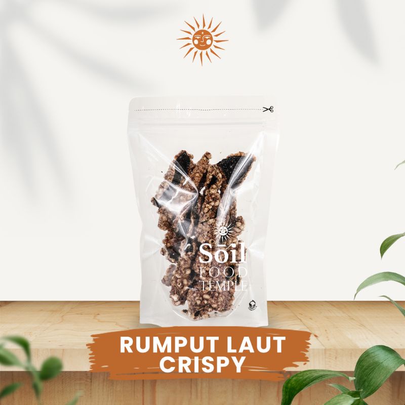 Jual Crispy Seaweed - Nori Rumput Laut Snack sehat rendah lemak 100gr ...