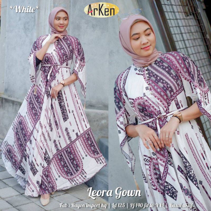 Jual leora gown by arken | Shopee Indonesia
