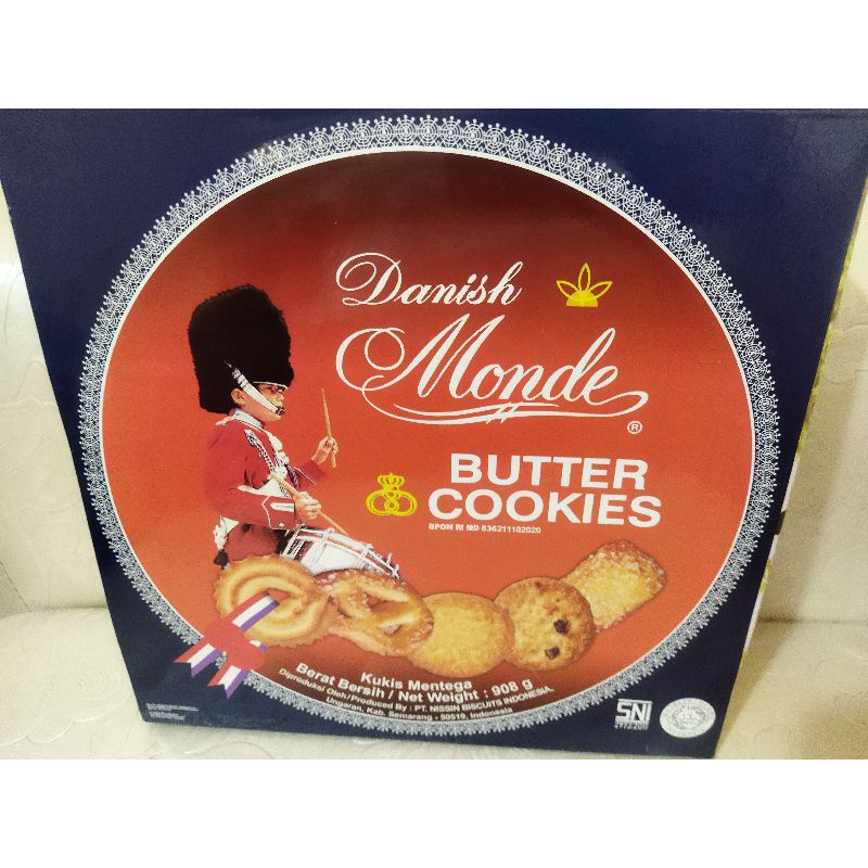 Jual DANISH MONDE BUTTER COOKIES 908 GRAM / DANISH MONDE BUTTER COOKIES ...