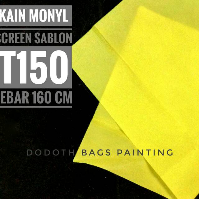 Jual Kain Monyl / Monel Screen Sablon Meteran Jenis T150 / T 150 ...