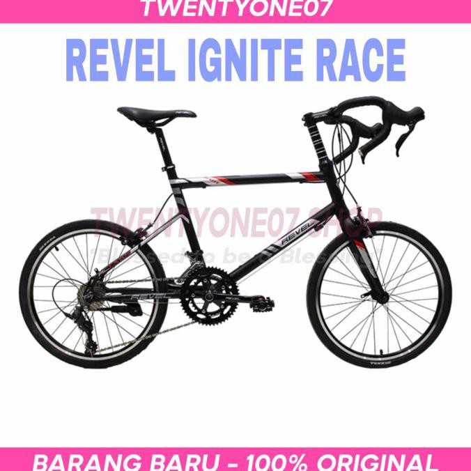 Jual sepeda minivelo revel ignite race 20 inch mini velo balap 18 speed ...