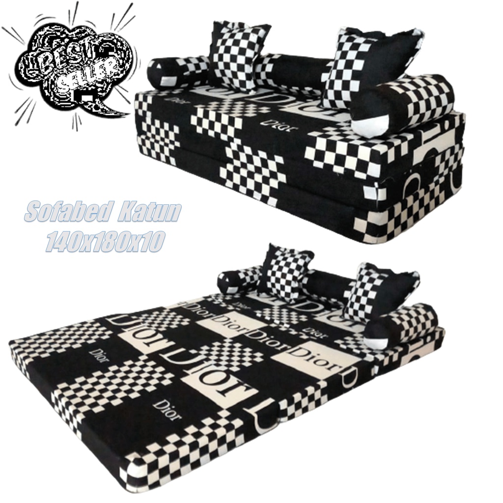 Jual [TERLENGKAP] Sofa Bed Karakter Kasur Lipat Minimalis Furniture Kursi Ruang Tamu Sofa Busa ...