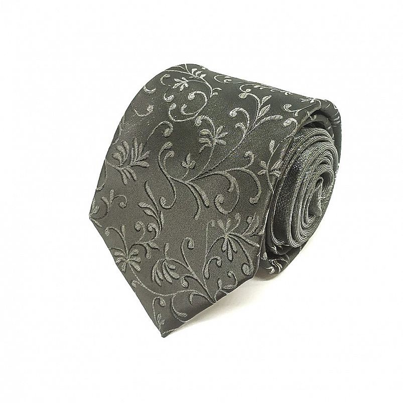 Jual Houseofcuff Dasi Neck Tie Motif Wedding Best Man Silver Black Half ...