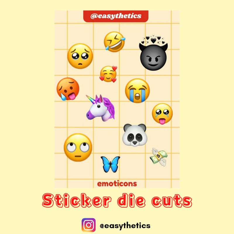 Jual EMOJI STICKERS/EMOT STIKER/ EMOJI IPHONE STICKER FOR CASE ...
