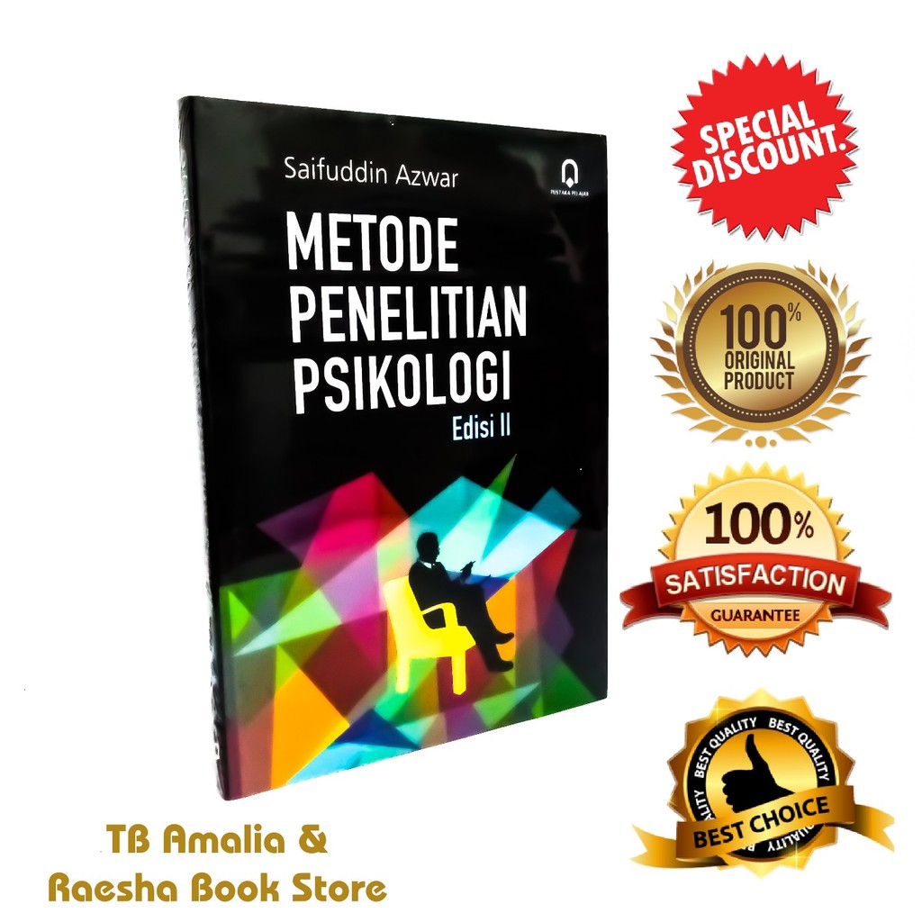 Jual Buku Metode Penelitian Psikologi Edisi 2 - Saifuddin Azwar ...