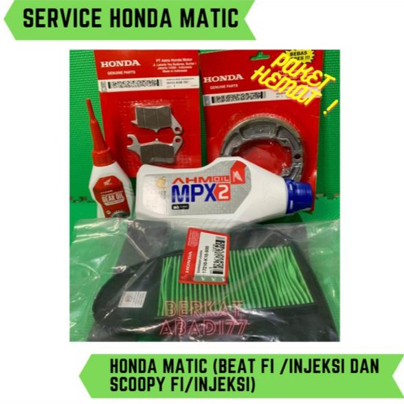 Jual (COD)PAKET HEMAT MPX 2 ! HONDA MATIC (BEAT FI/INJEKSI DAN SCOOPY ...