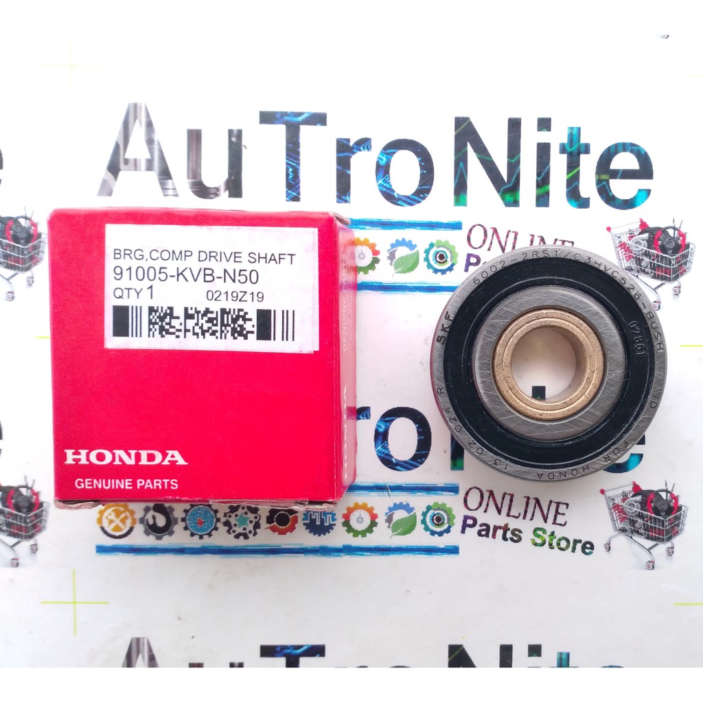 Jual Bearing Comp Drive Shaft Laker Cover CVT Matic SKF 6002 UU 91005-KVB-N50 Honda Air Blade ...