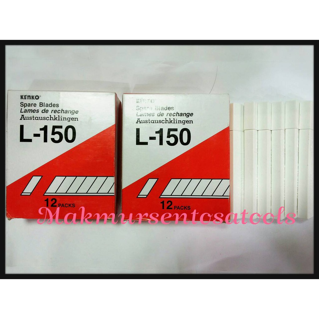 Jual ISI CUTTER BESAR KENKO PER PACK | Shopee Indonesia