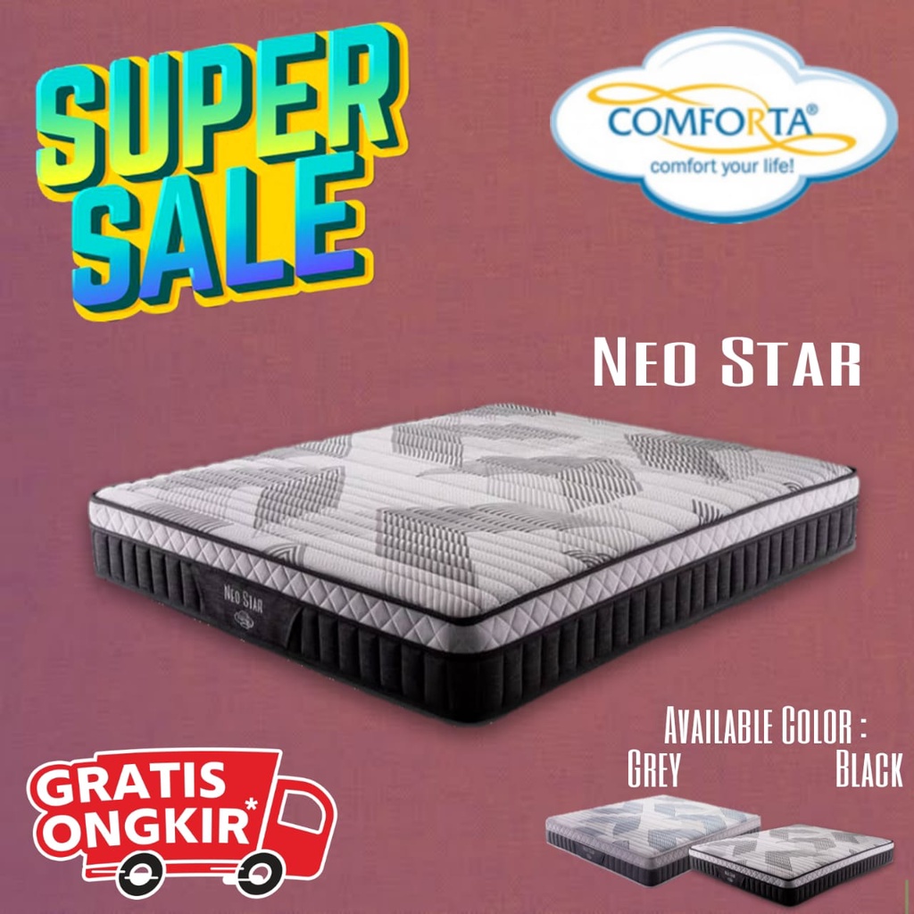 Jual matras Springbed promo murah comforta neo star 90x200 100x200 ...