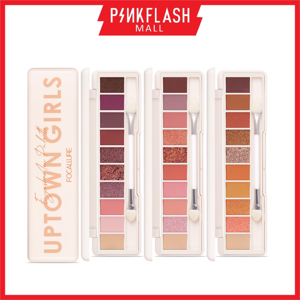 Jual Focallure 10 Color Eyeshadow Palette Original (FA-158) | Shopee ...