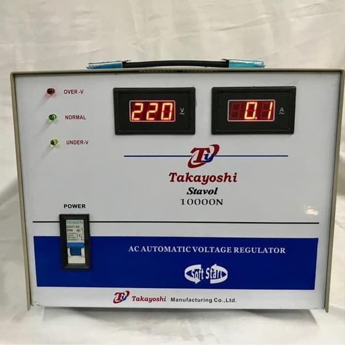 Jual Takayoshi Stavol Stabilizer 10000n 5000w 110V 220V 380V | Shopee ...