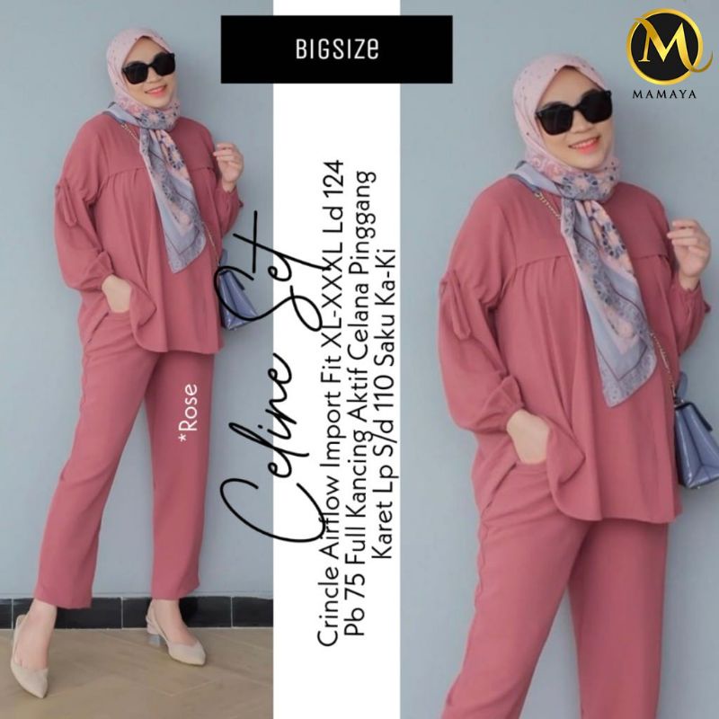 Jual Celine Set (One set jumbo) | Shopee Indonesia