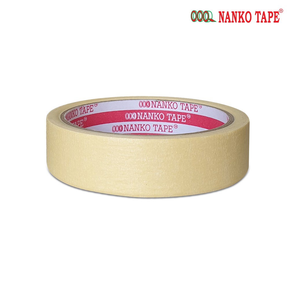 Jual Nanko 24 mm X 18 Yard Masking Tape Kuning | Shopee Indonesia