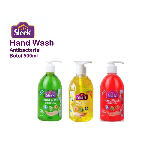 Jual Sleek Hand Wash Antibacterial Botol 500ml | Shopee Indonesia