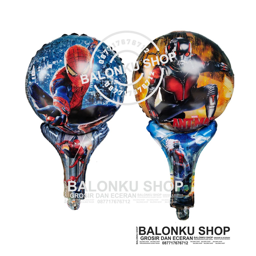 Jual Balon Foil Tongkat Ant Man / Balon Pentung Spiderman / Balon ... Jual Balon Foil Tongkat Ant Man / Balon Pentung Spiderman / Balon ...