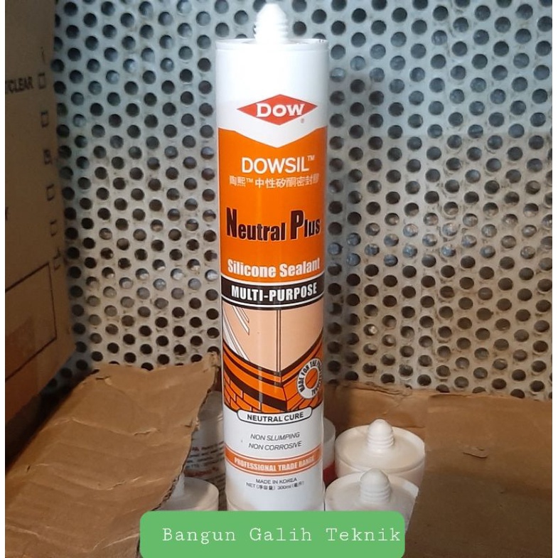 Jual Dowsil silicone sealant Neutral Plus clear | Shopee Indonesia