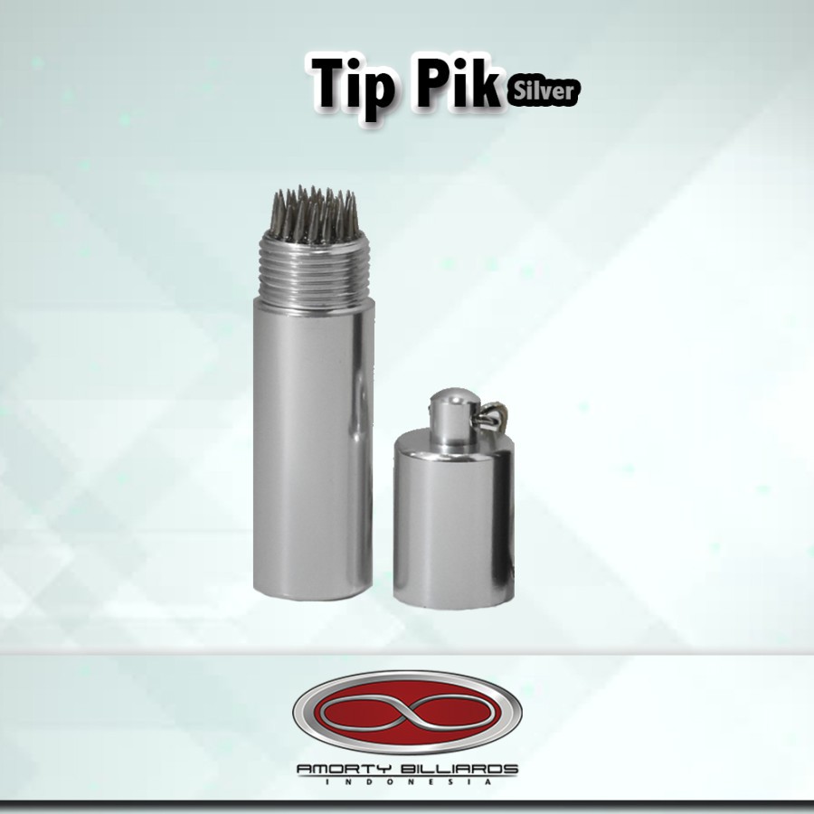 Jual CUE TIP PIK KEY CHAN SILVER | Shopee Indonesia