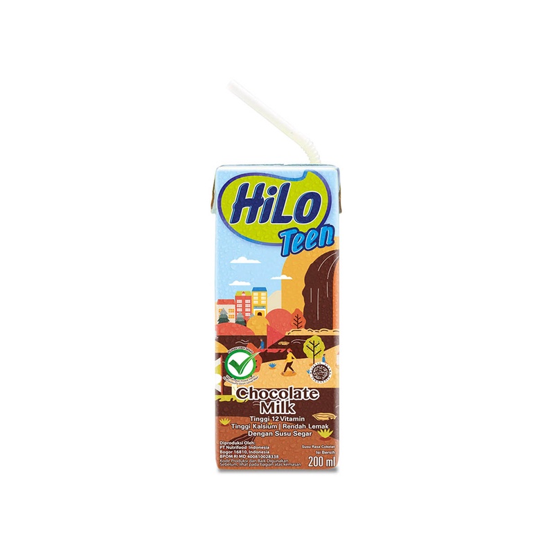 Jual HiLo Ready To Drink Teen 200ml UHT All Varian | Shopee Indonesia