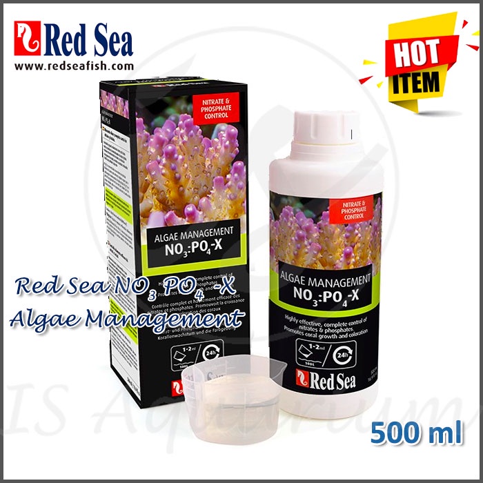 Jual Red Sea NO3:PO4-X NOPOX 500ml Algae Management Marine Reef Tank ...