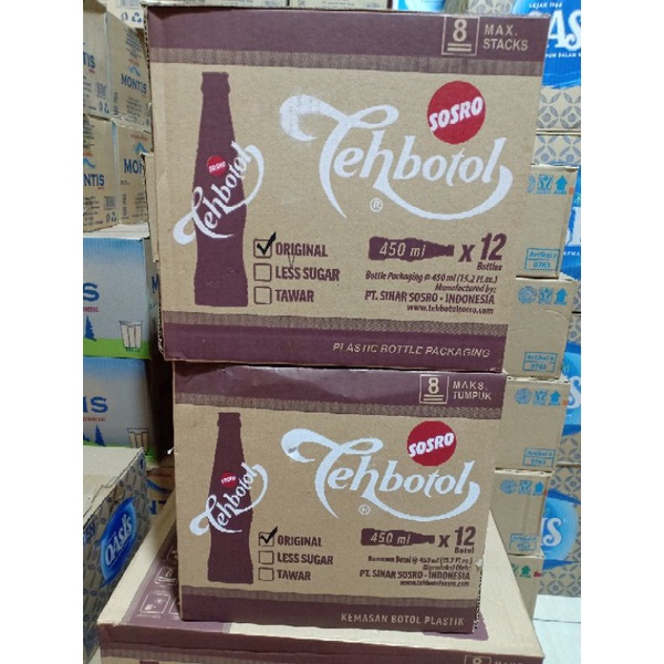 Jual Teh Botol Sosro Original 450 ml | Shopee Indonesia