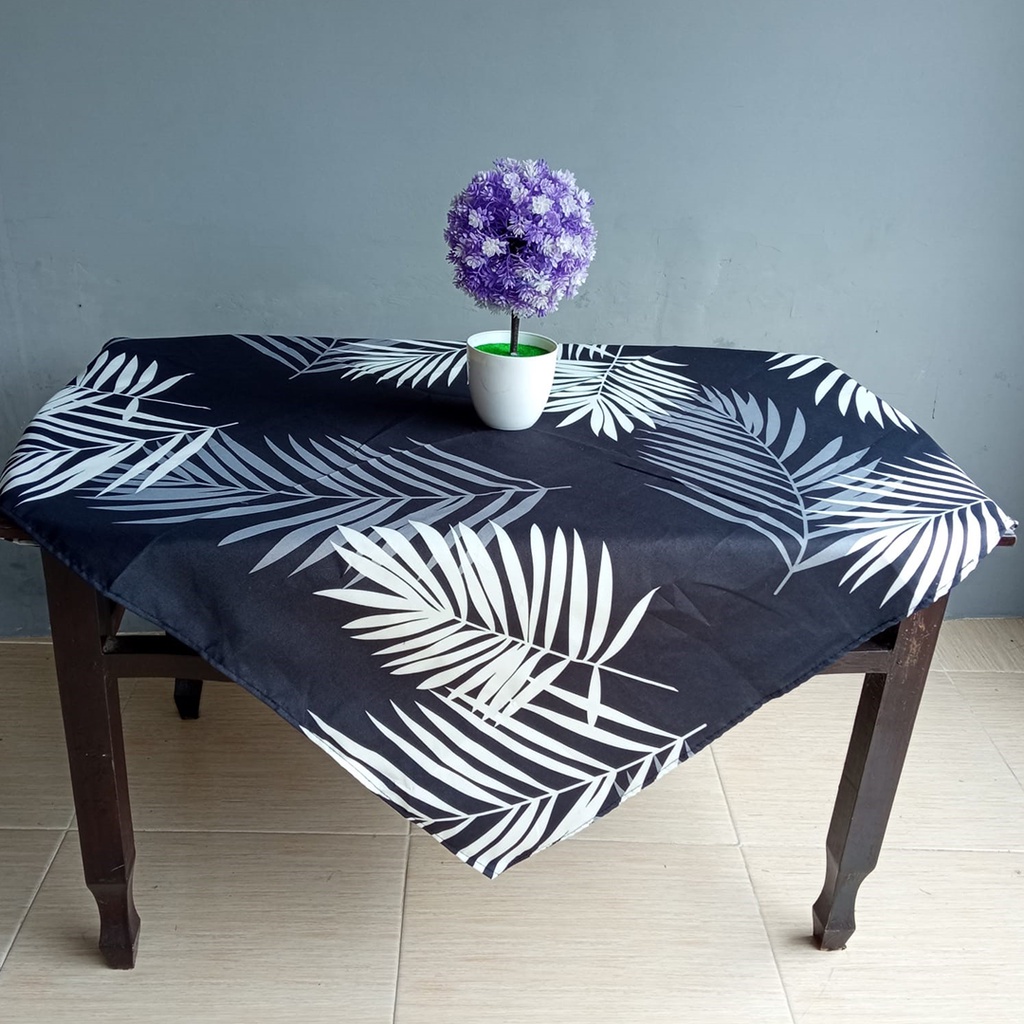 Jual Alas Taplak Meja Model Persegi Empat 100x100cm Kain Katun Motif ...