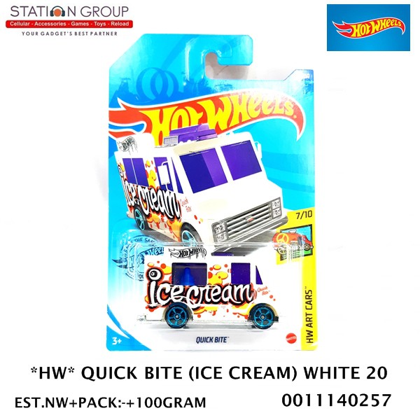 Jual HOT WHEELS HW QUICK BITE (ICE CREAM) WHITE 20 - DIECAST | Shopee ...