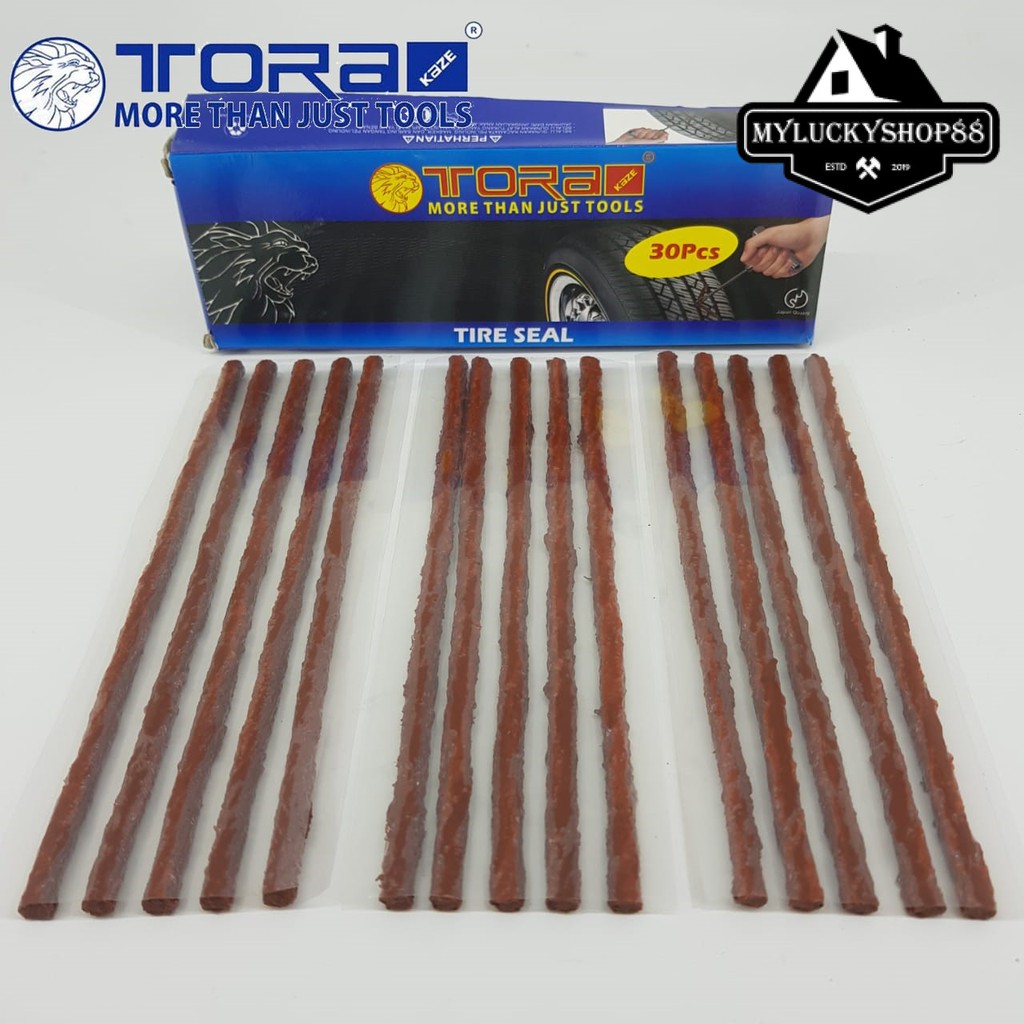 Jual Tora Lem Cacing Karet Isi 5Pcs Tambal Roda Ban Tubles Tubless ...