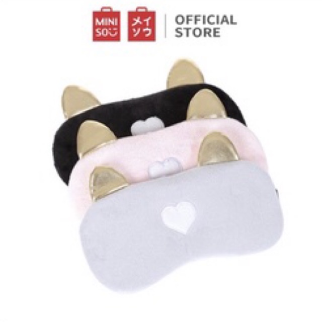 Jual MINISO EYE COVER MASK WITH ICE PACK | Shopee Indonesia