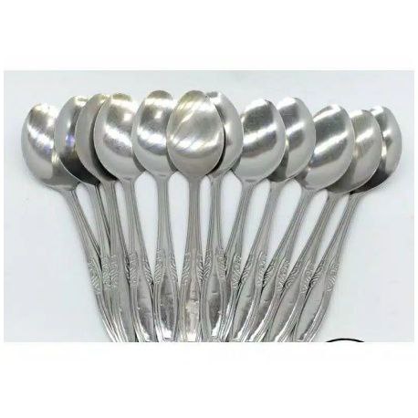 Jual Sendok Makan Stainless ISI 12 Pcs / 1 lusin sendok makan stainless ...